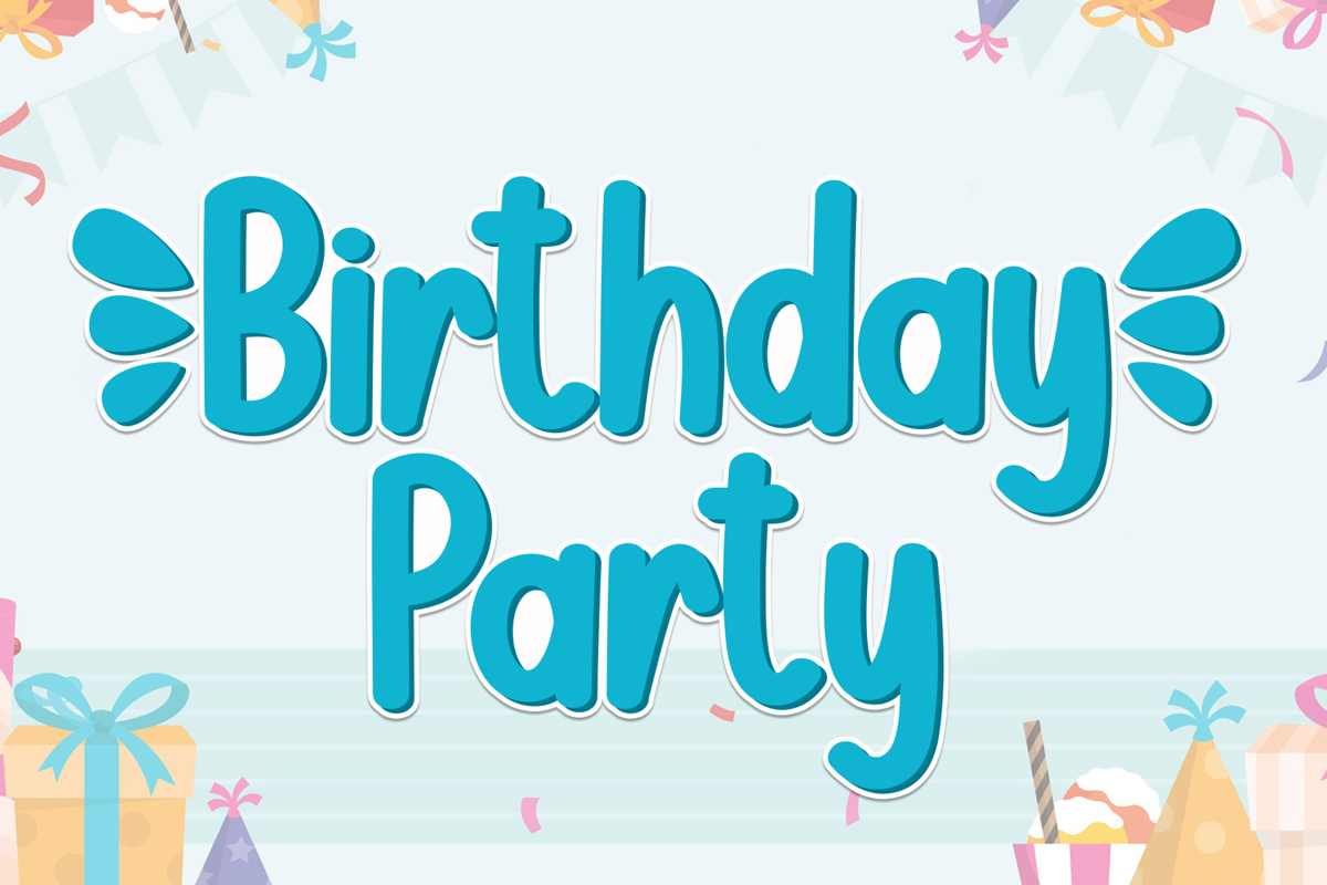 Birthday Party Font - Free Download