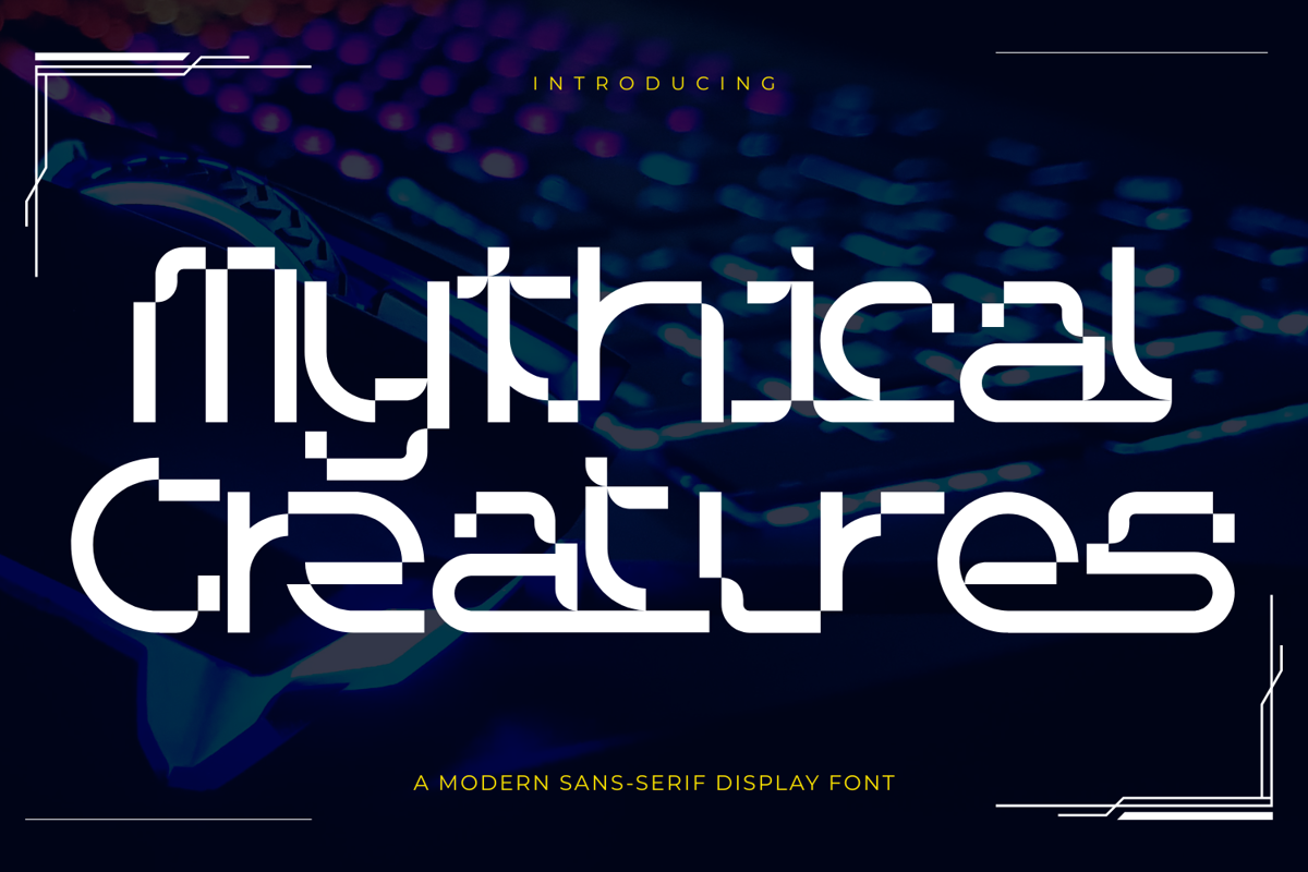 Mythical Creatures Font - Free Download