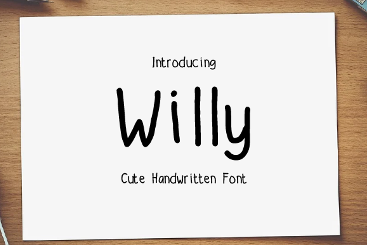 Willy Font - Free Download