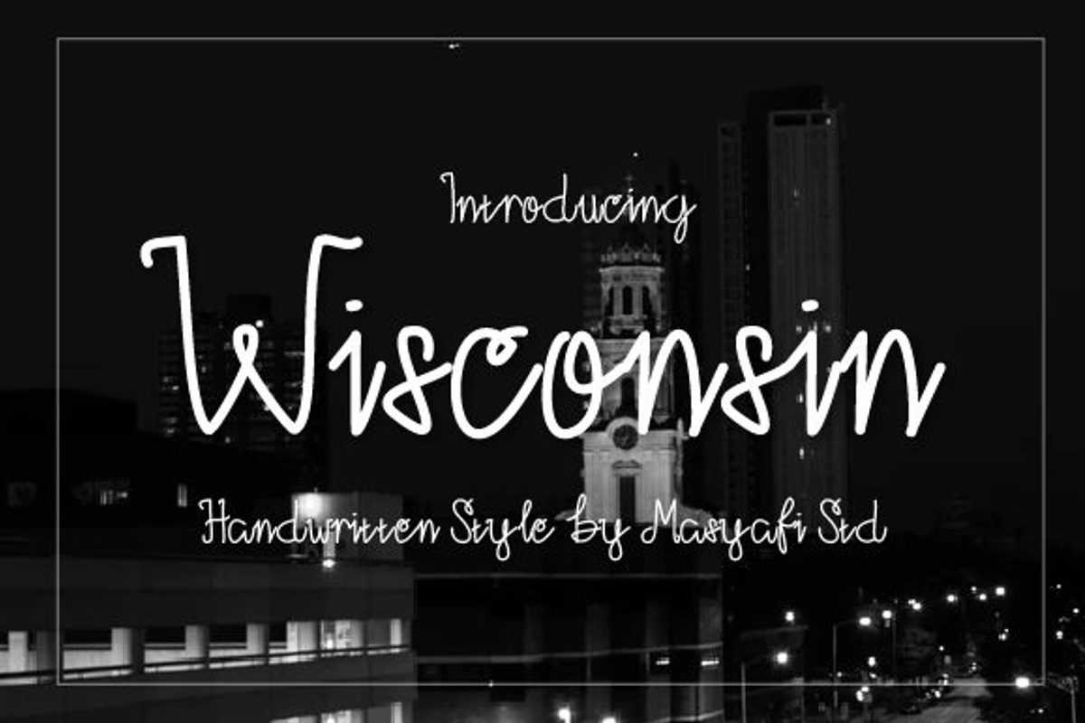 Wisconsin Font - Free Download