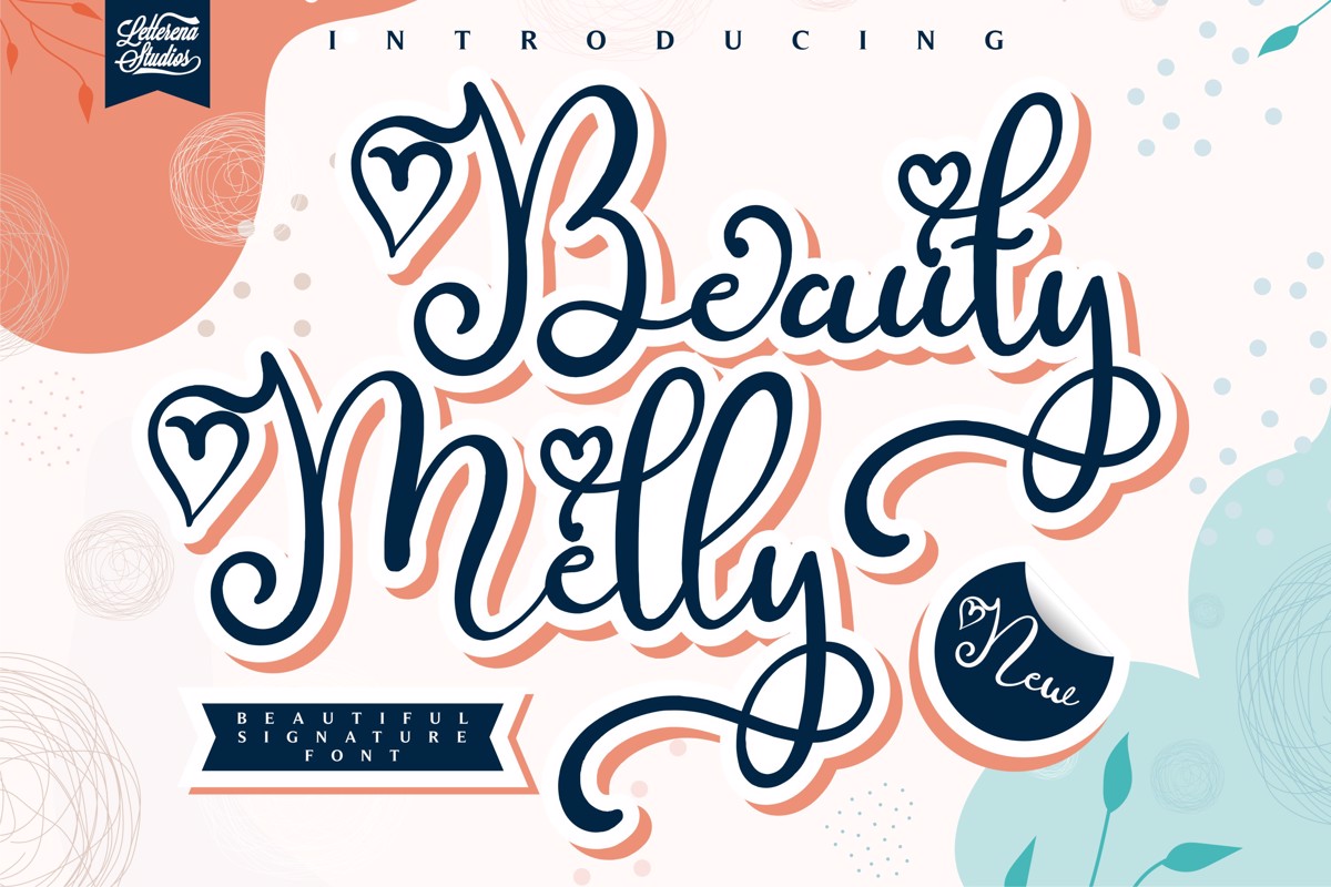 Melly Beauty Font - Free Download