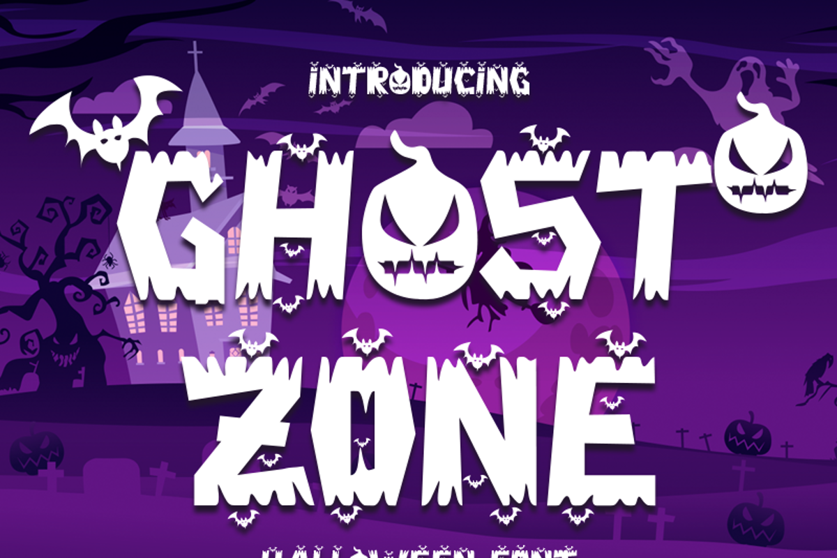 Ghost Zone Font | Sakha Design | FontSpace