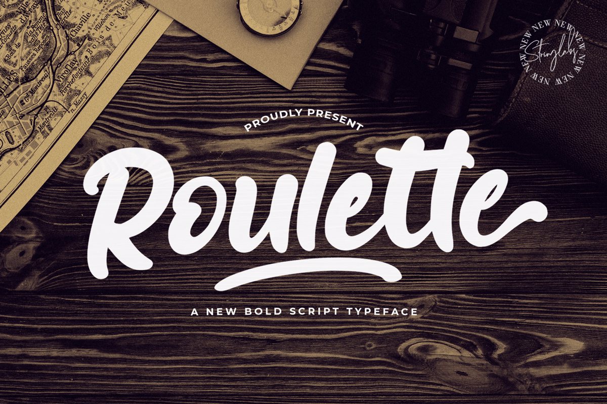 Roulette Font - Free Download