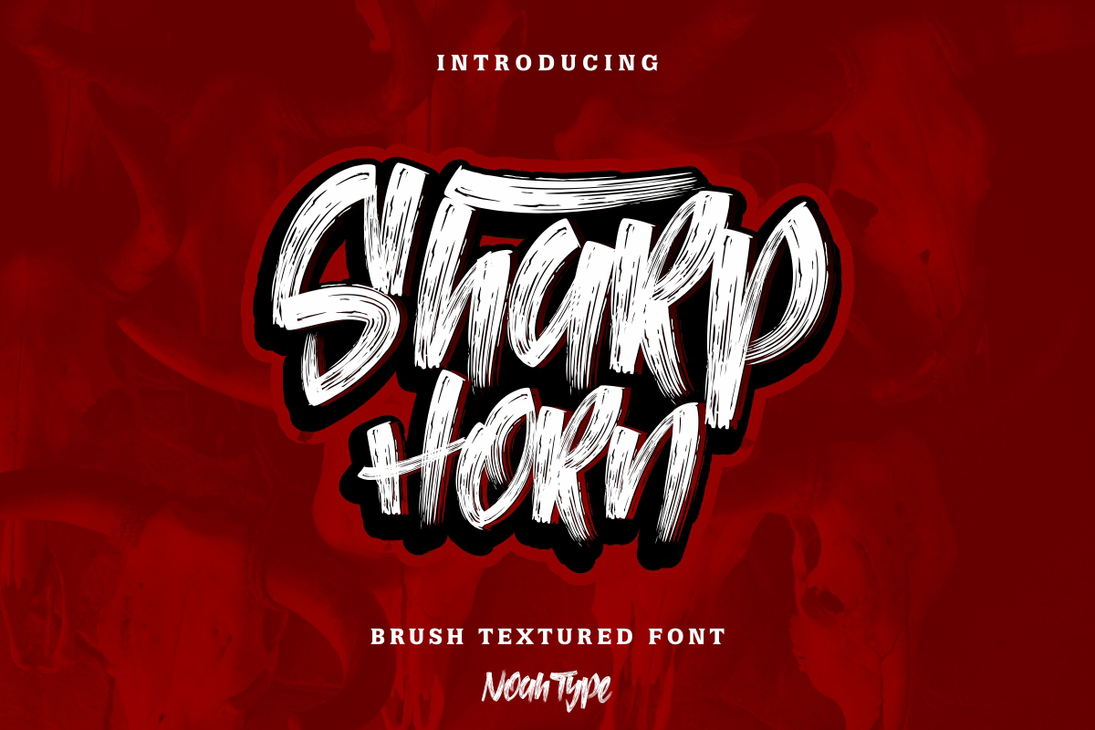 Sharp Horn Font - Free Download