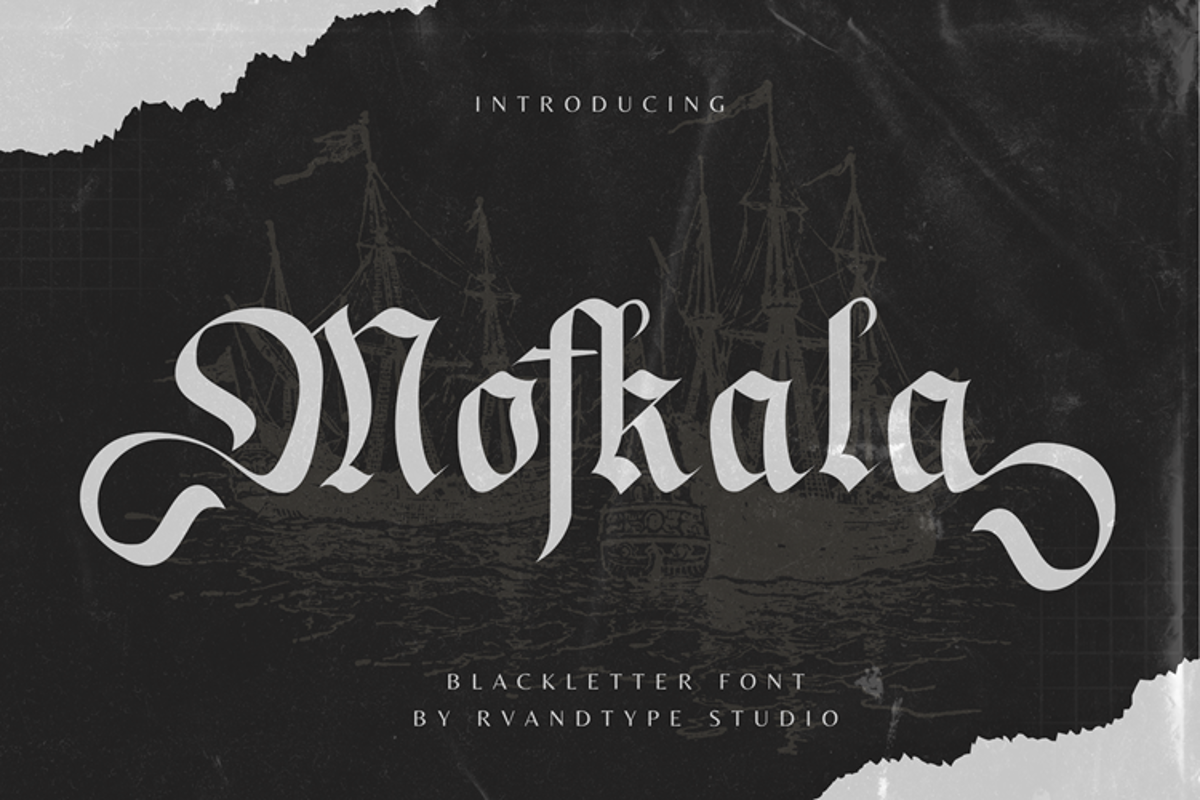 Mofkala Font | Rvandtype Studio | FontSpace