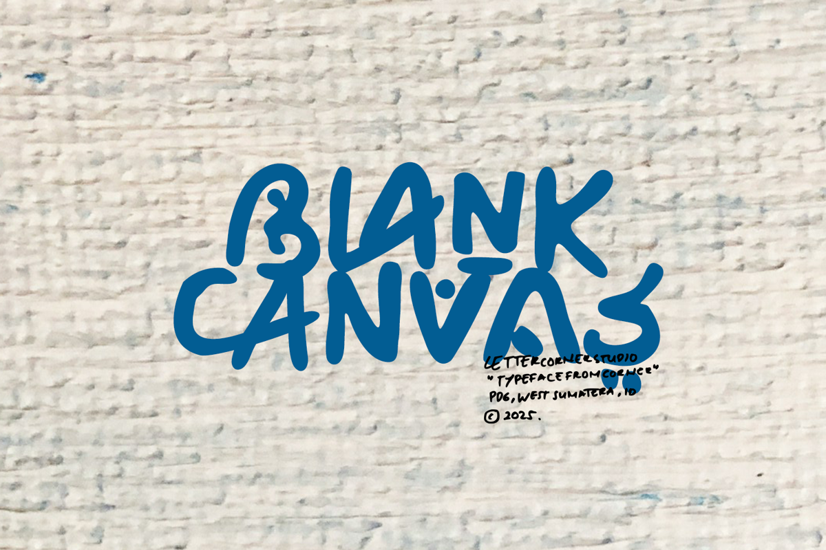 Blank Canvas Font - Free Download