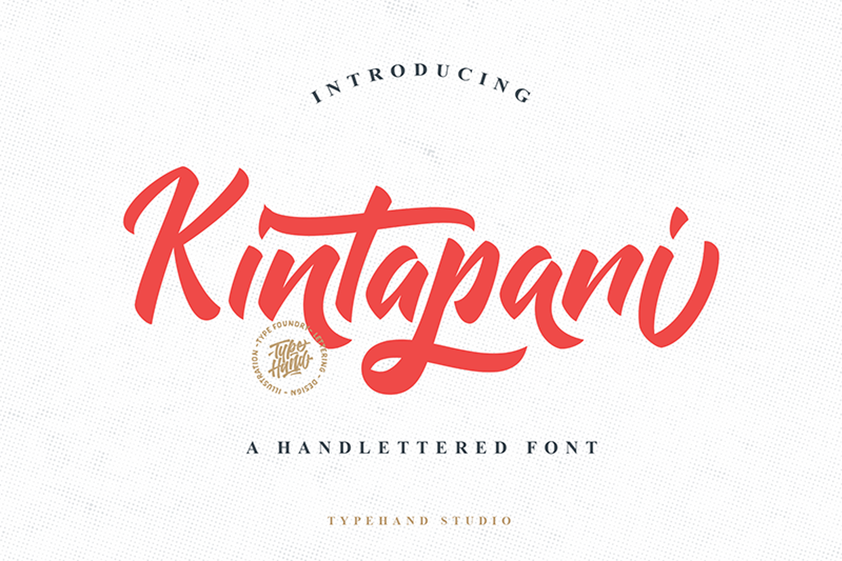Kintapani Font | typehandstudio | FontSpace