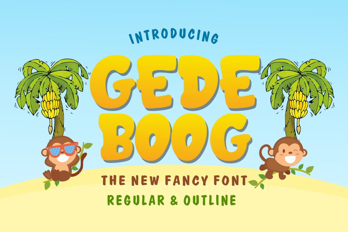 GEDEBOOG Font | fachranheit std | FontSpace