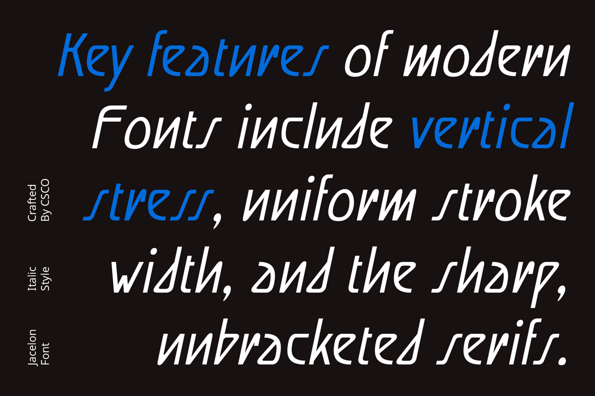 Jacelon Font - Free Download