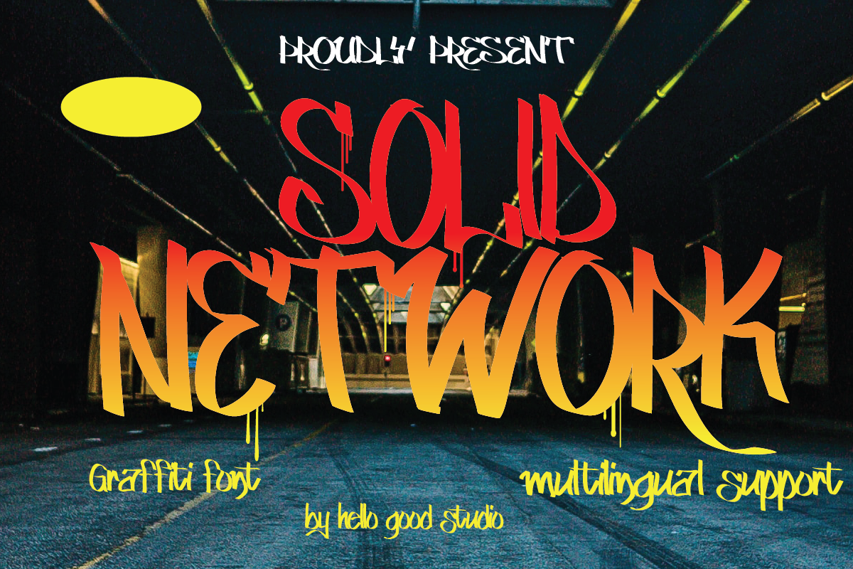 SOLID NETWORK Font - Free Download