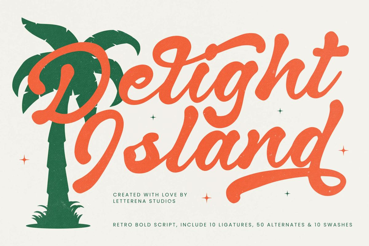 Delight Island Font - Free Download