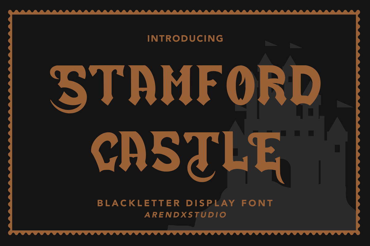 Stamford Castle Font - Free Download