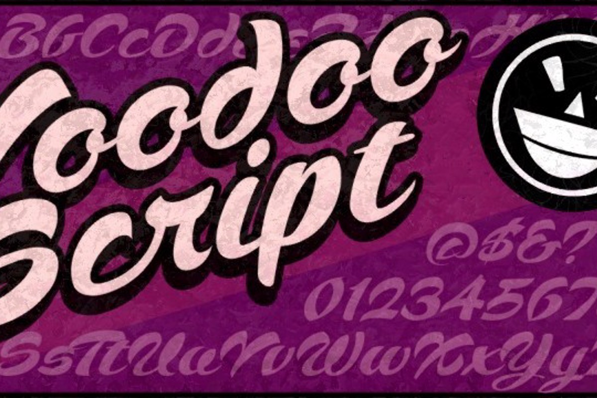 Voodoo Script Font | the Fontry | FontSpace