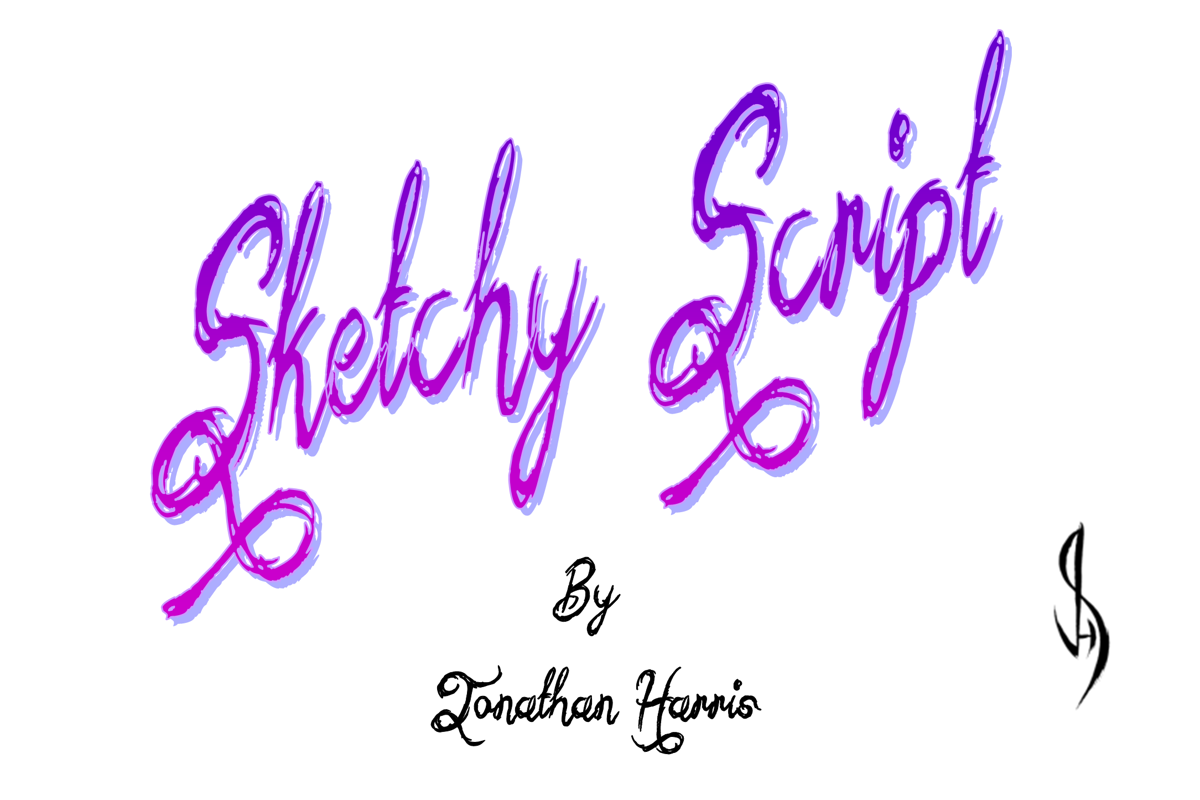 Sketchy Script Font | Jonathan S. Harris | FontSpace