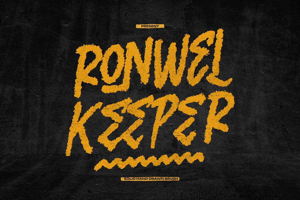 Ronwel Keeper Font - Free Download