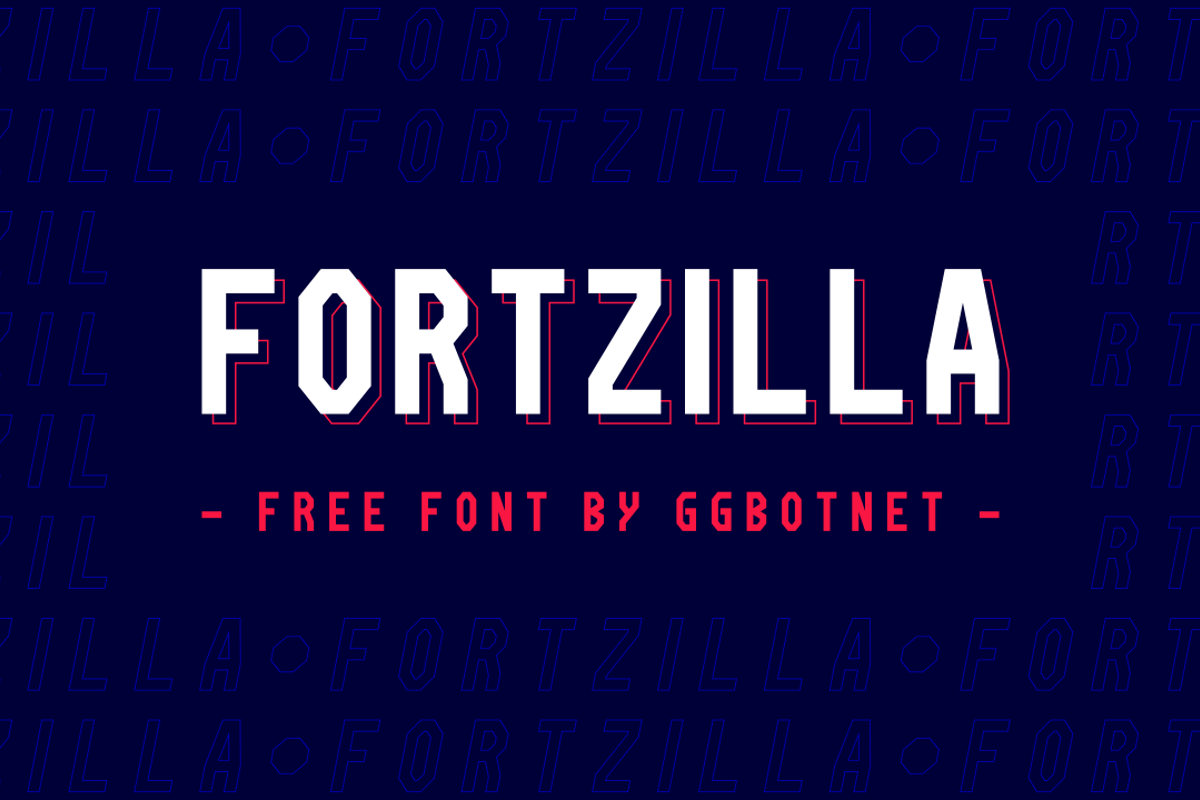 Fortzilla Font | GGBotNet | FontSpace