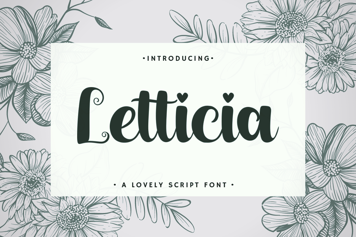 Letticia Font - Free Download