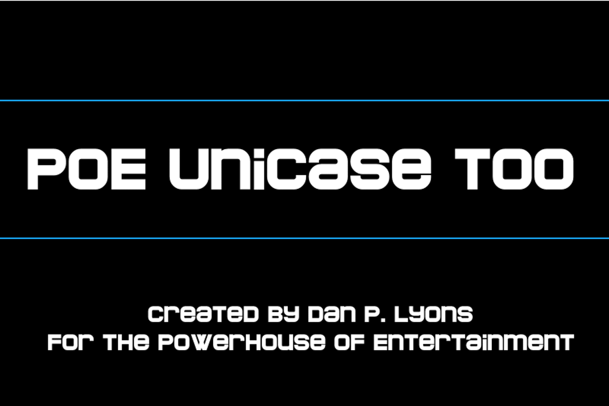 POE Unicase Too Font | 538Fonts | FontSpace