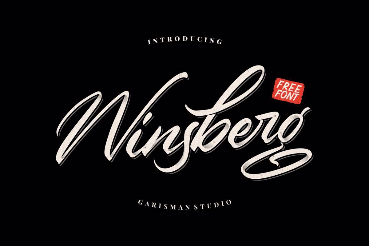 Winsberg Font | Garisman Studio | FontSpace