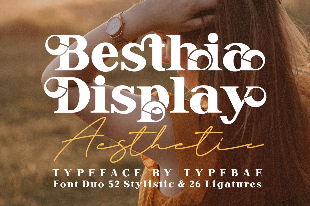 Besthia Display Font | Typebae | FontSpace