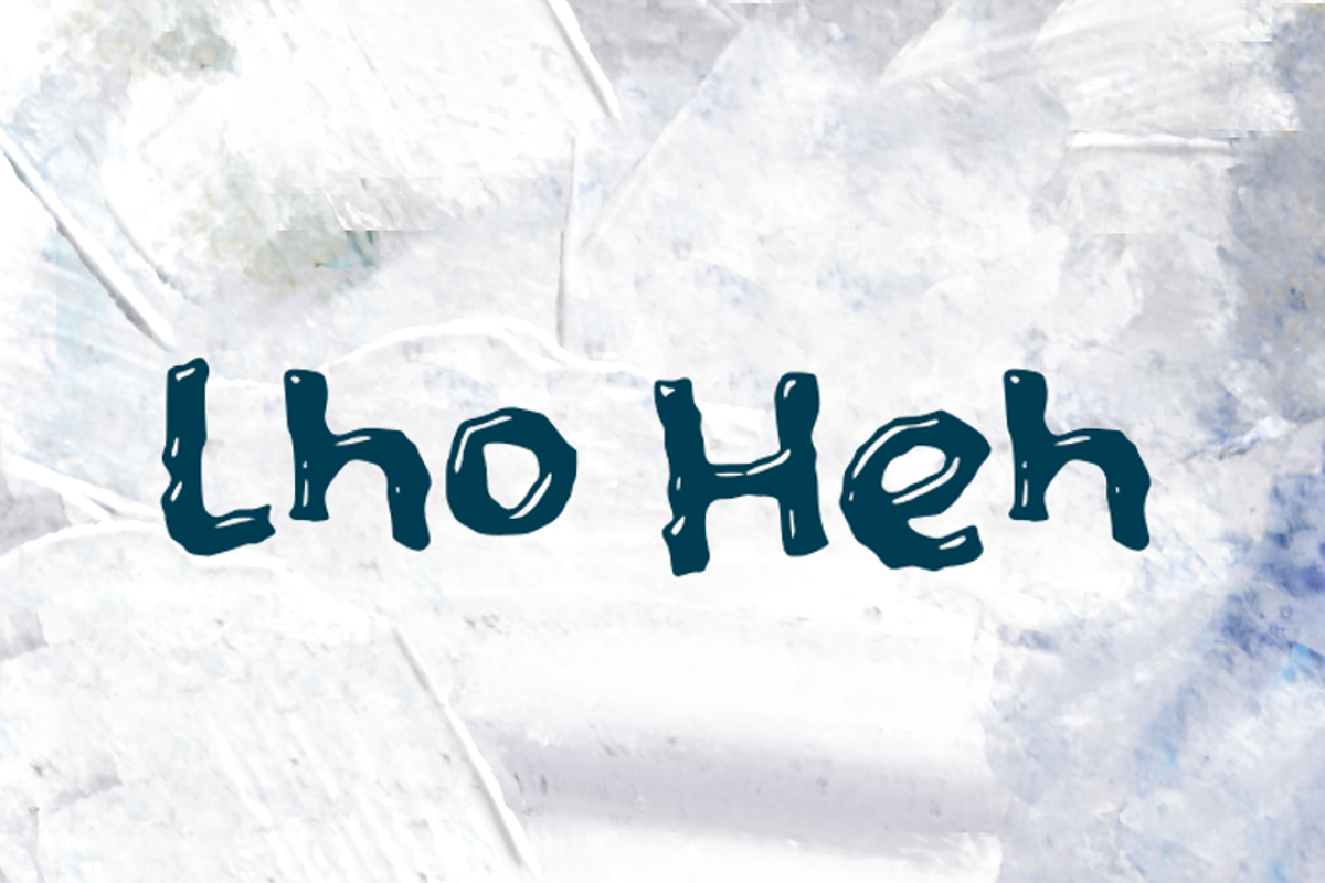 L Lho Heh Font | wepfont | FontSpace