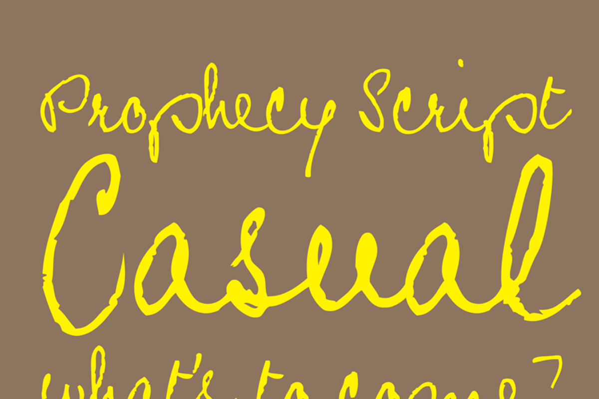 Prophecy Script Font - Free Download