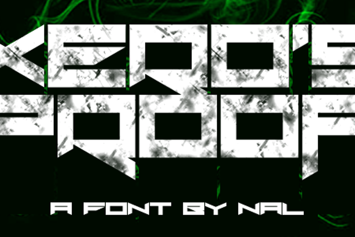 Xero's Proof Font | Chequered Ink | FontSpace