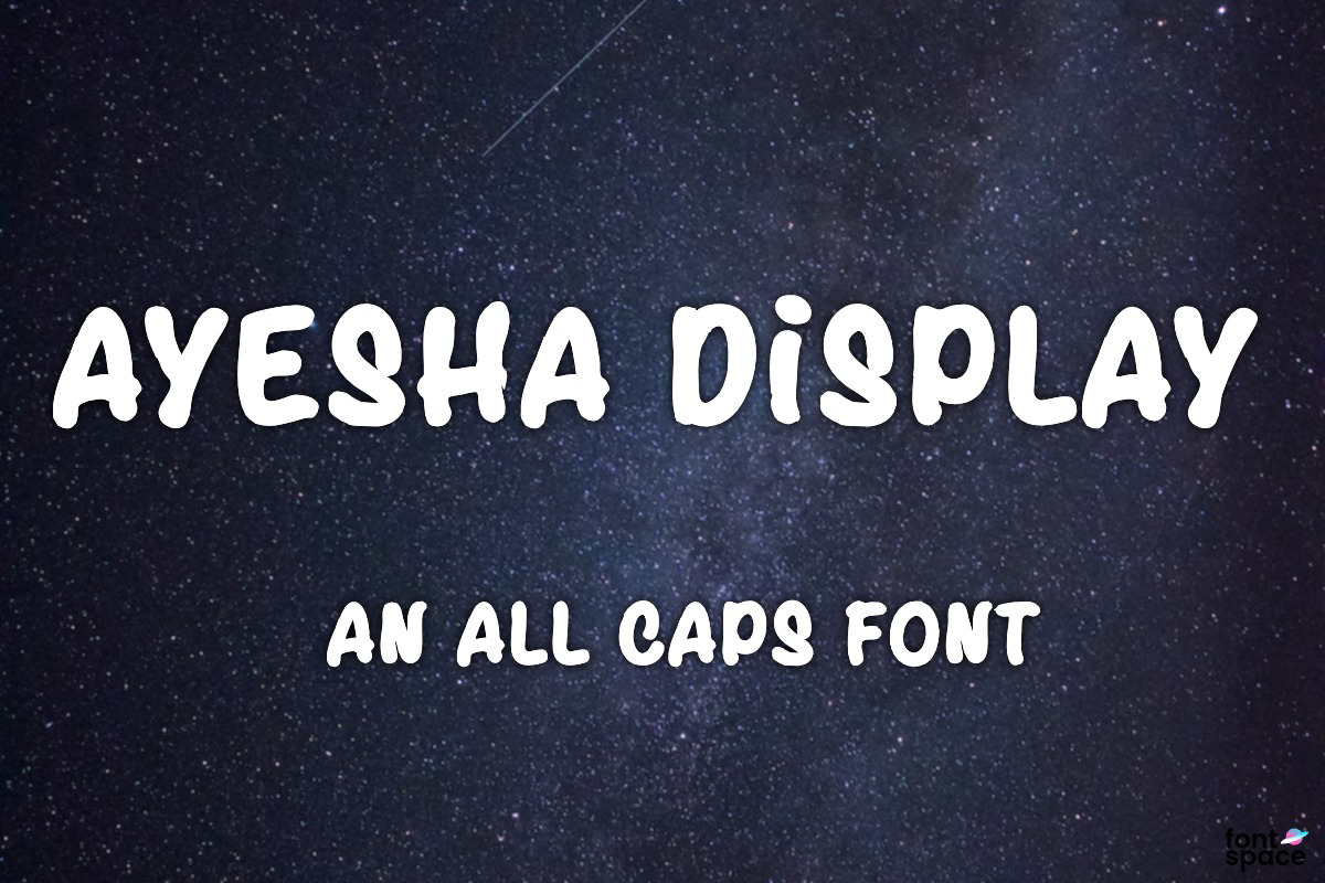 Ayesha Display Font - Free Download