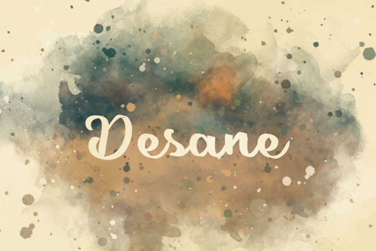 D Desane Font | wepfont | FontSpace