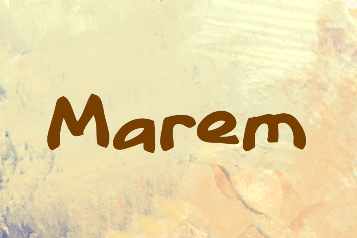 M Marem Font | wepfont | FontSpace