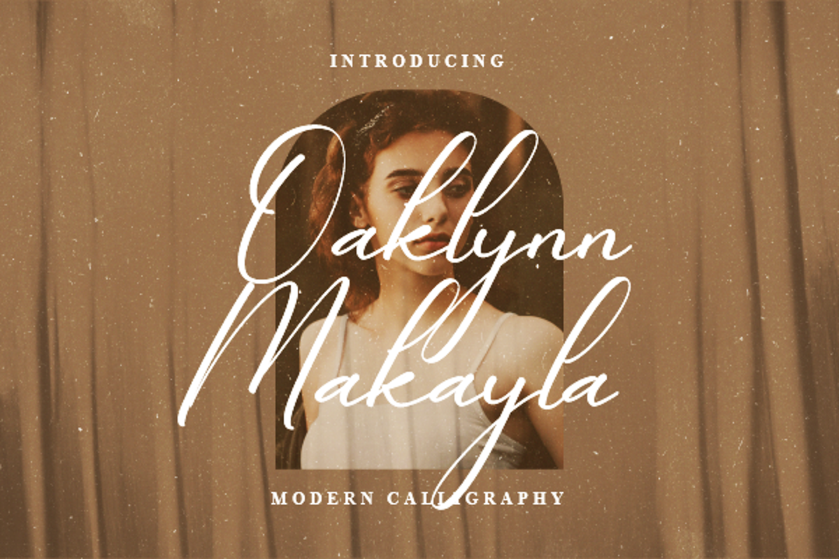 Oaklynn Makayla Font - Free Download