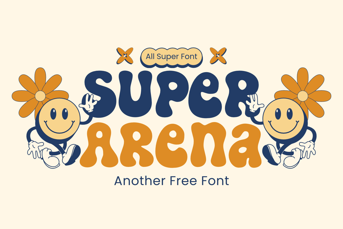 Super Arena Font - Free Download