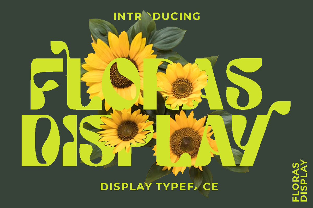 Floras Display Two Font | PutraCetol Studio | FontSpace