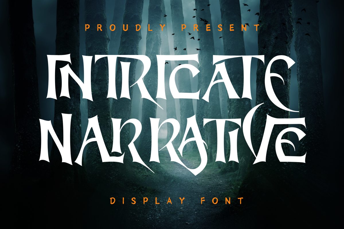 INTRICATE NARRATIVE Font | 177Studio | FontSpace