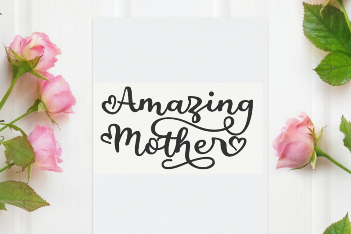 A Amazing Mother Font - Free Download