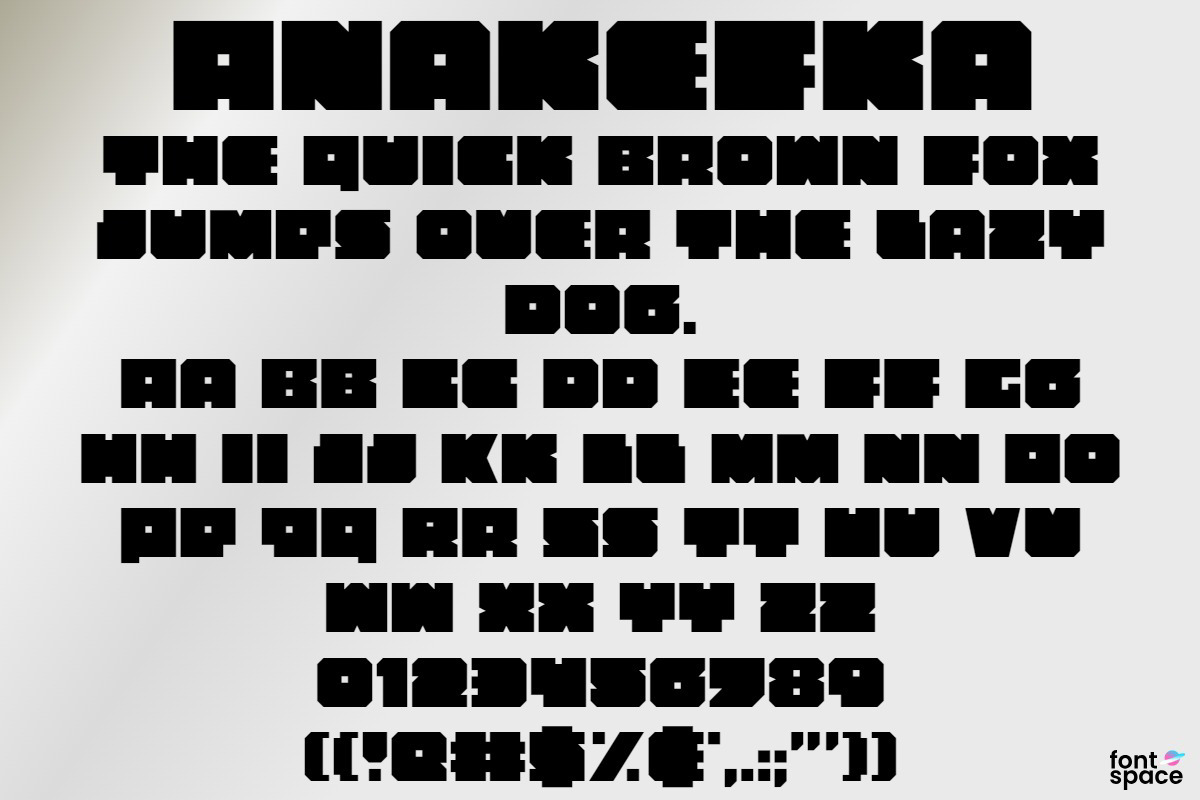 Anakefka Font - Free Download