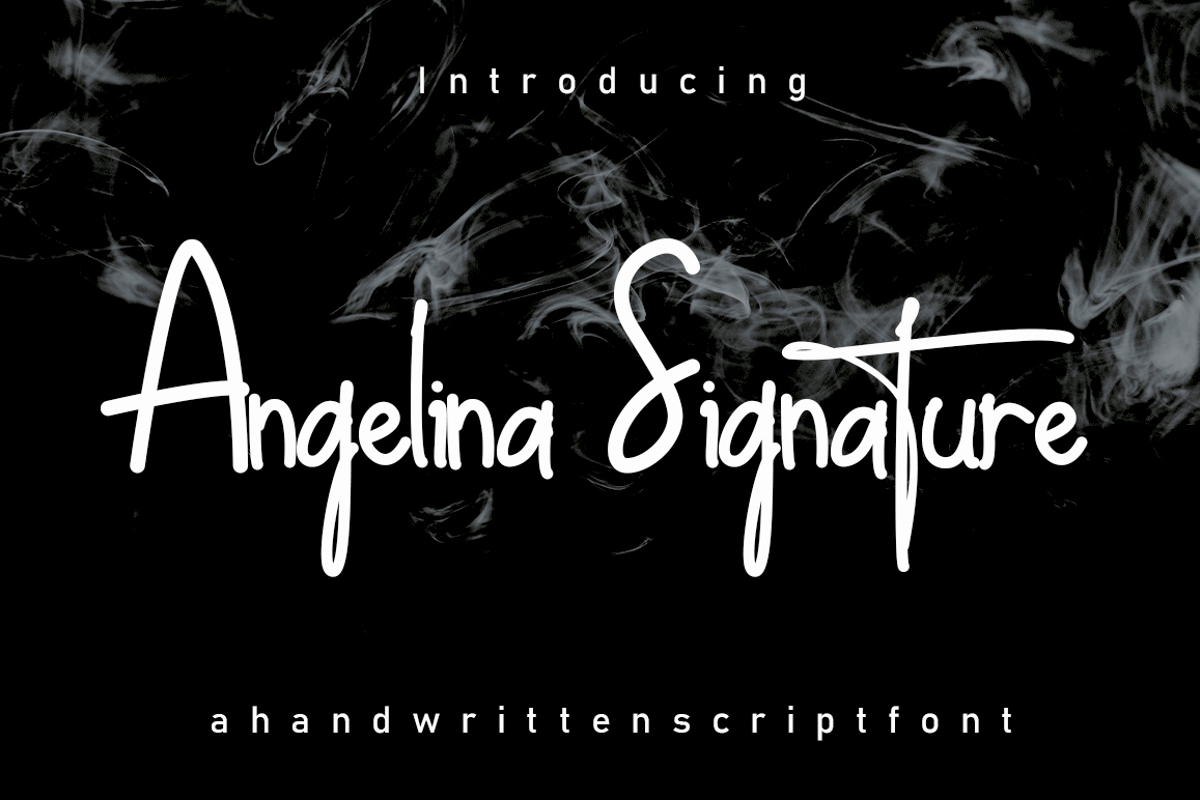 Angelina Signature Font | febi studio | FontSpace