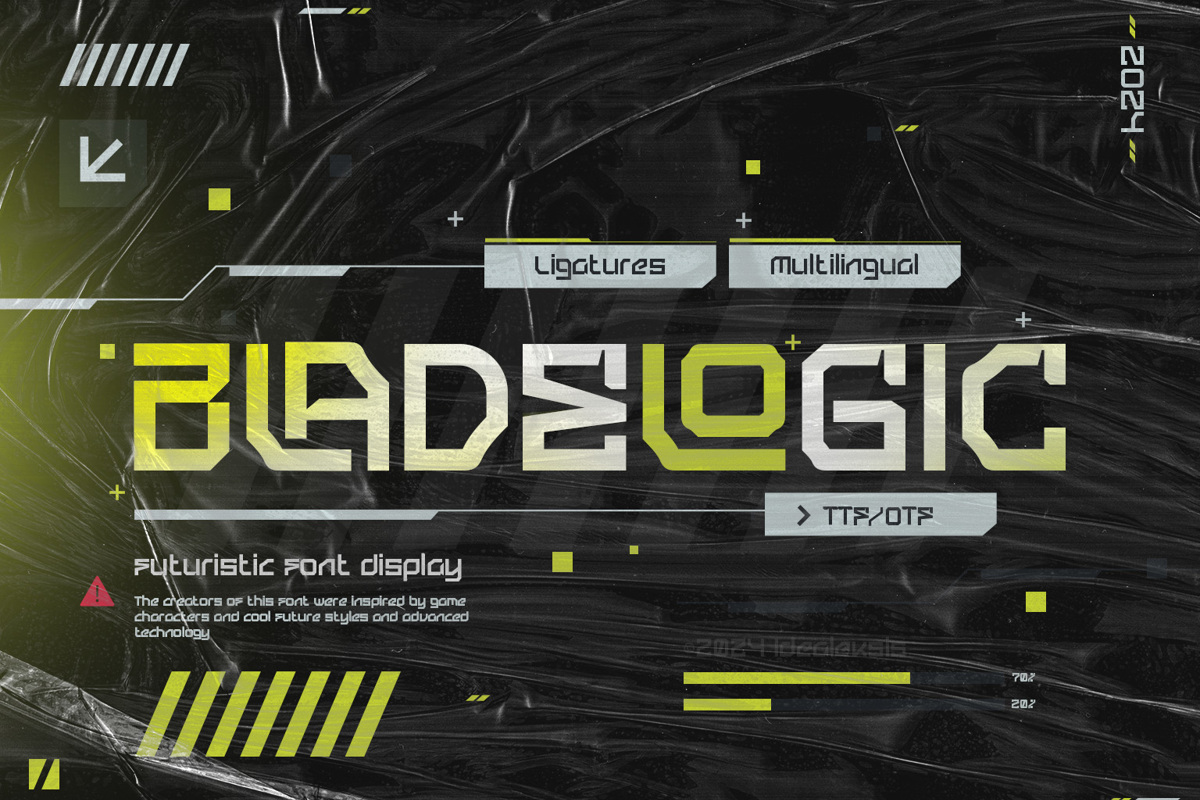 Blade Logic Font | idealeksis | FontSpace