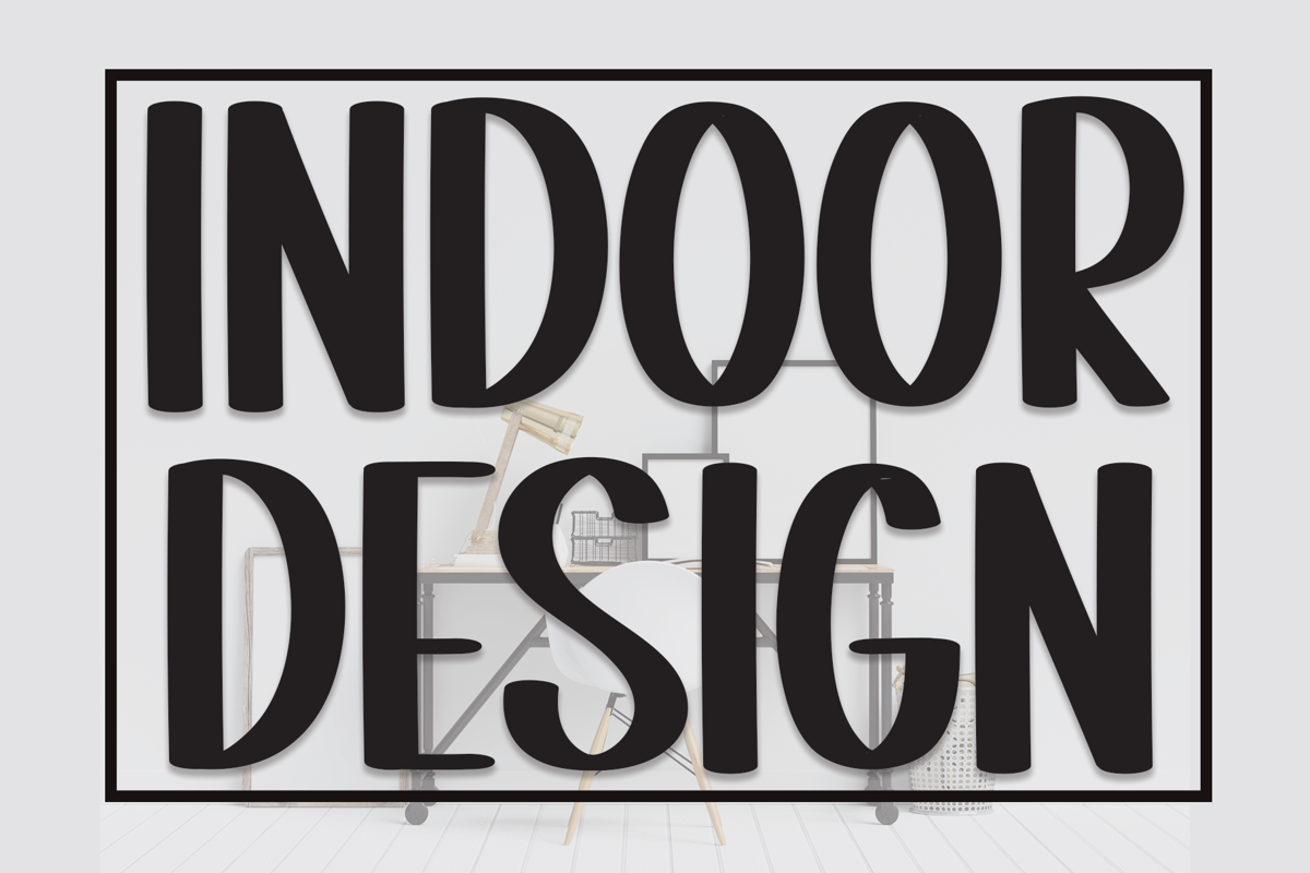 Indoor Design Font - Free Download
