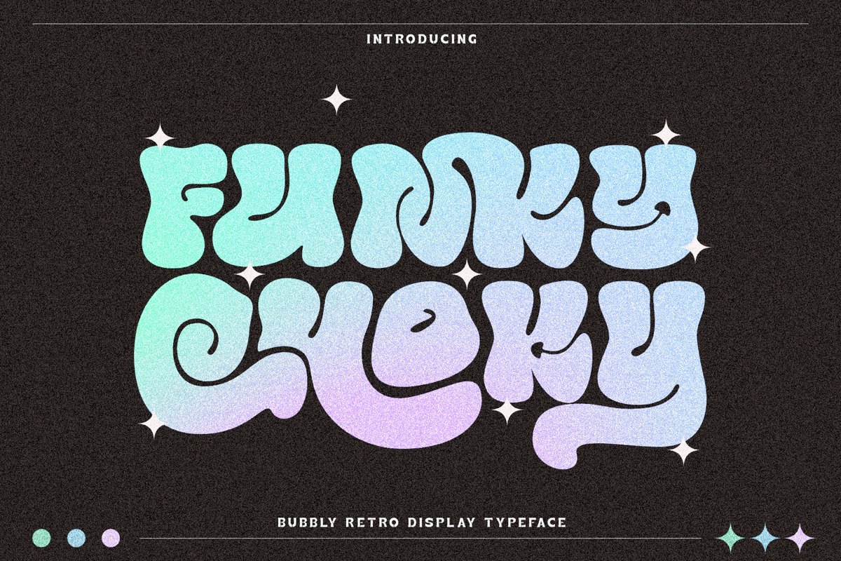 Funky Choky Font | Alit Design | FontSpace