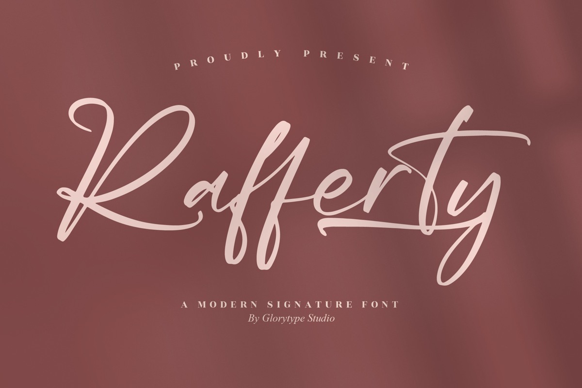 Rafferty Font | Letterena Studios | FontSpace