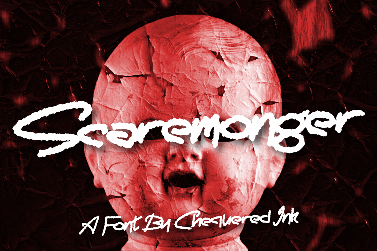 Scaremonger Font | Chequered Ink | FontSpace