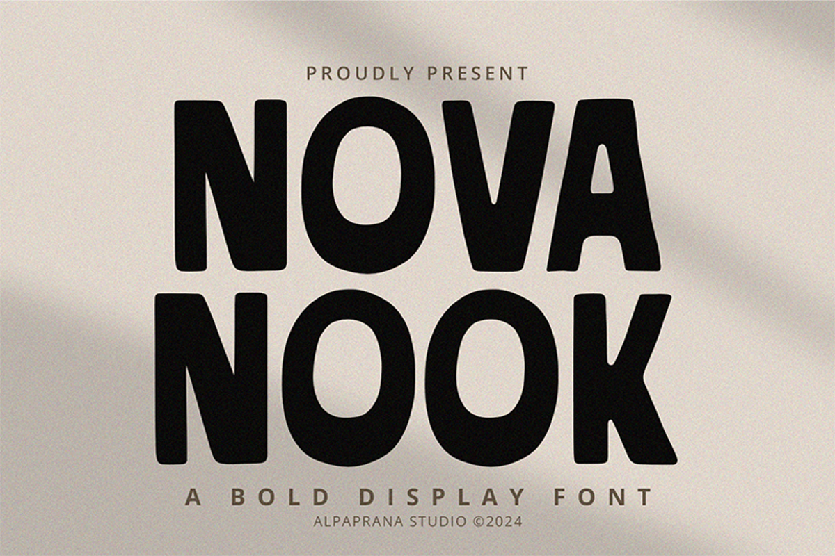 Nova Nook Font - Free Download