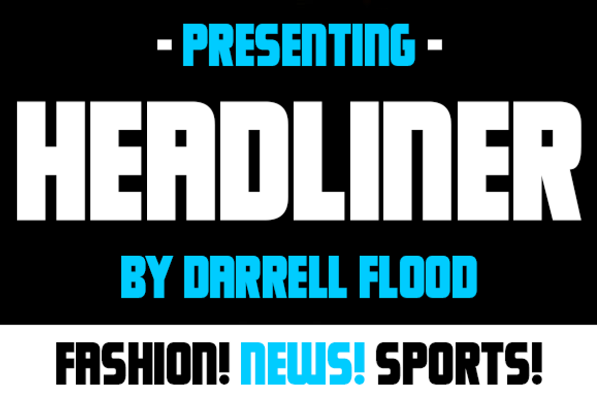 Headliner Font | HAWTPIXEL - Darrell Flood | FontSpace Headliner Font | HAWTPIXEL - Darrell Flood | FontSpace