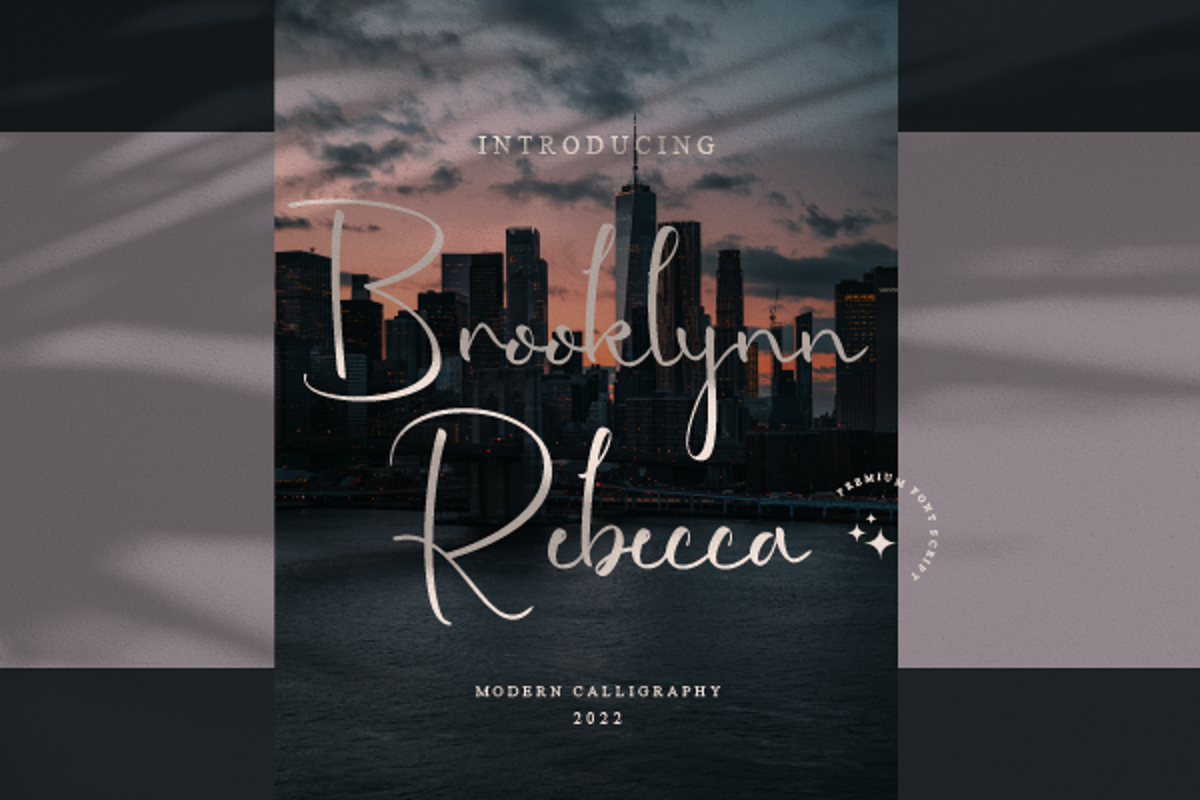 Brooklynn Rebecca Font | Fiqiart | FontSpace