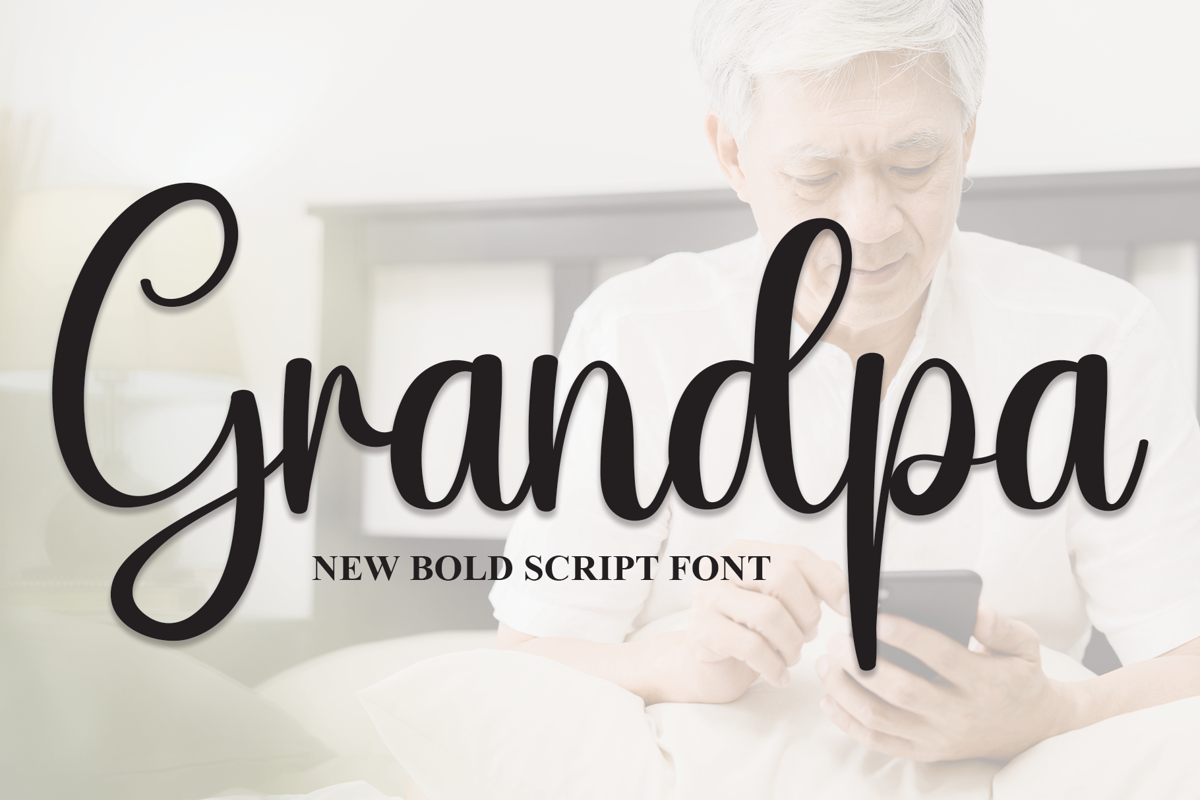 Grandpa Font | scratchones_creative | FontSpace