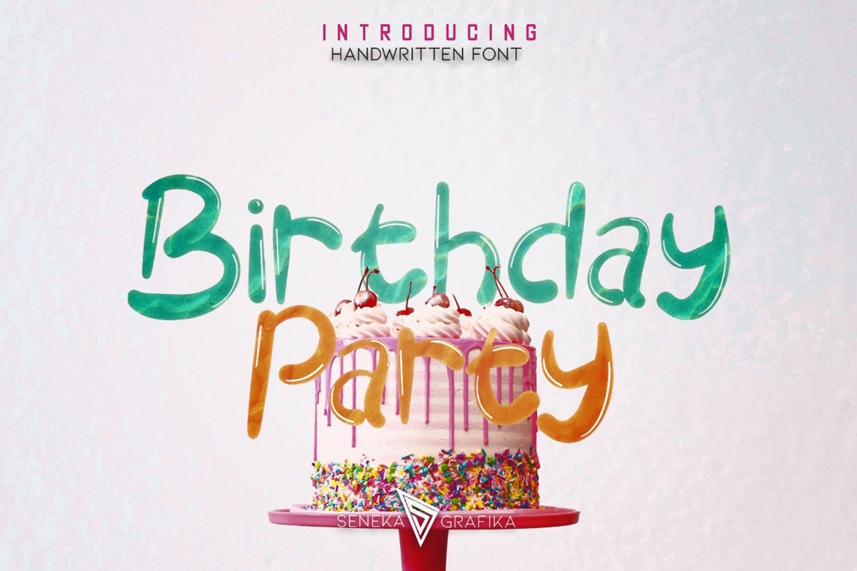 Birthday Party Font - Free Download