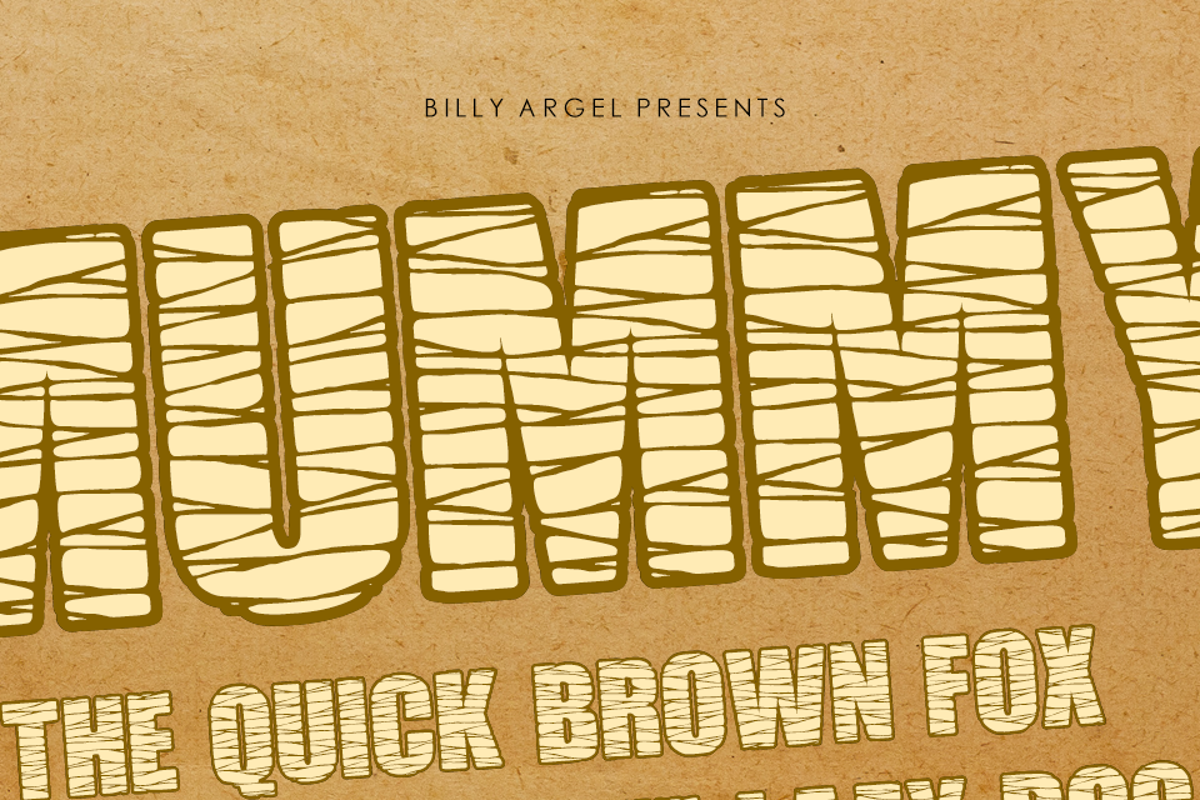 MUMMY Font - Free Download