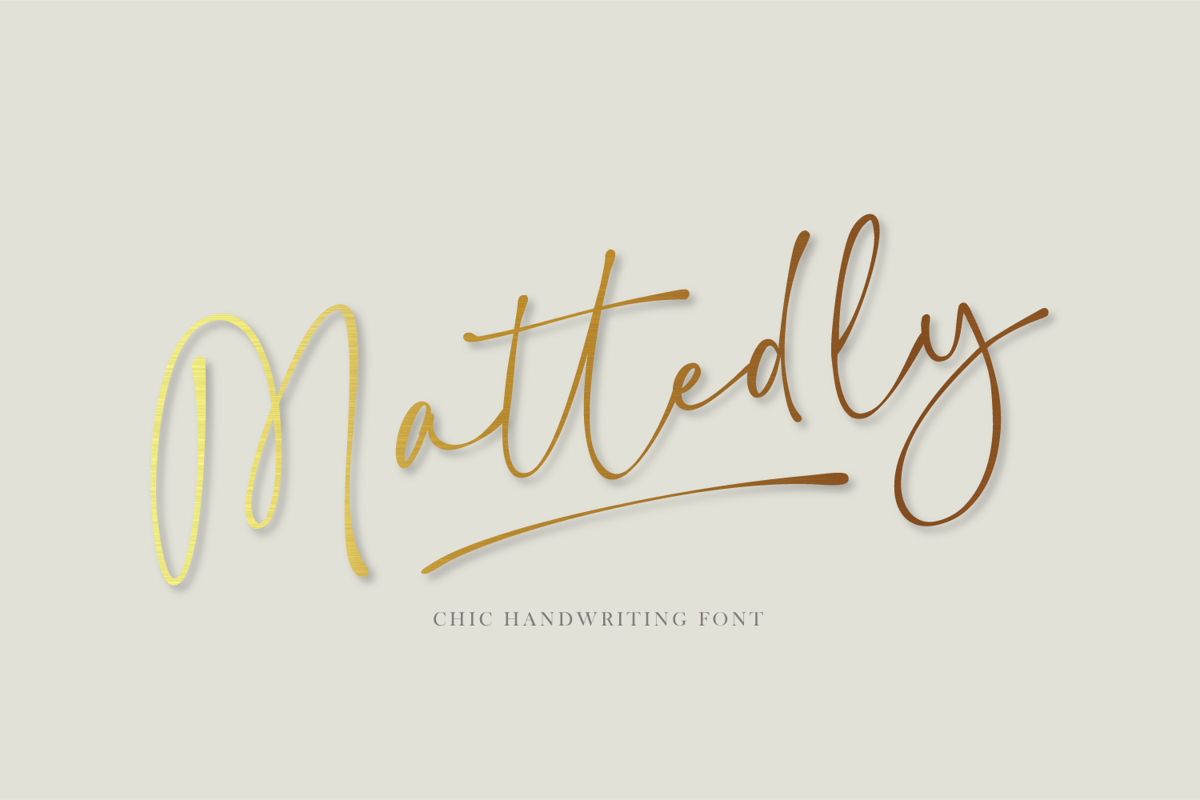 Mattedly Font - Free Download