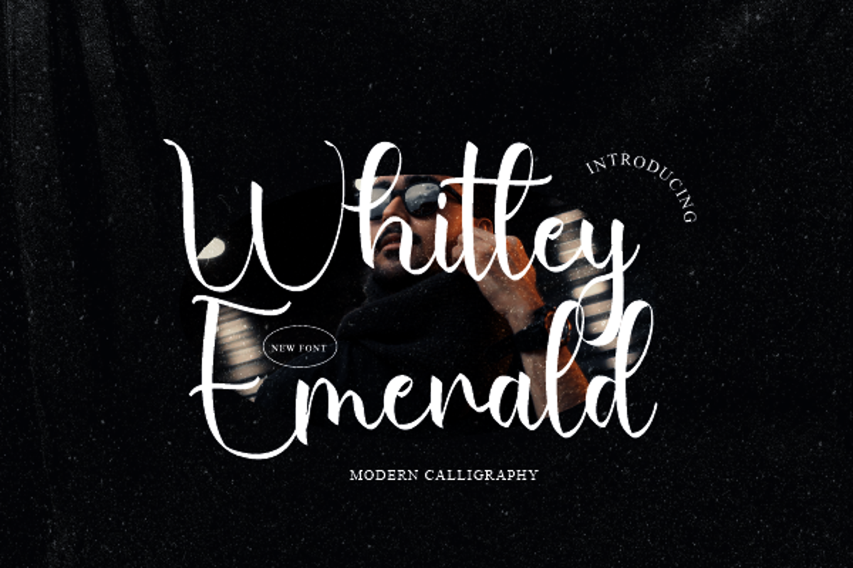 Whitley Emerald Font | Synthetic Type | FontSpace
